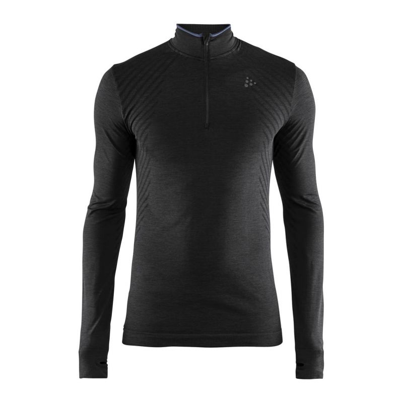 Craft Fuseknit Comfort Zip Long Sleeve - Base layer - Men's